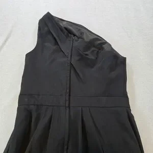 Db Studio | Dresses | Db Studio Gown Womens 2 Black One Shoulder ...
